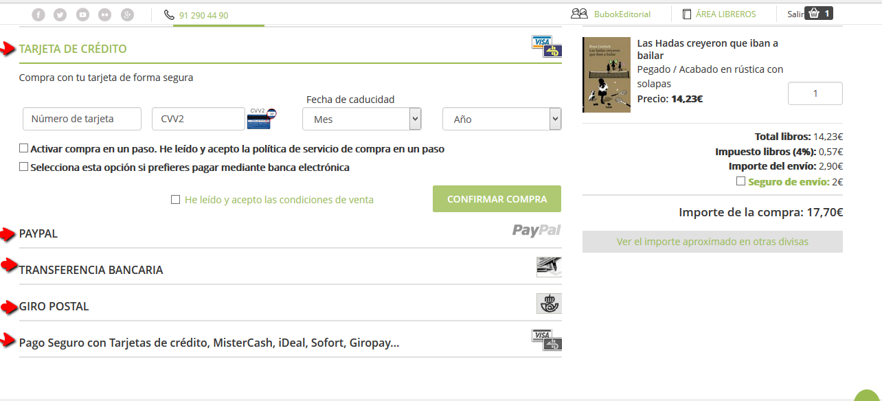 Como comprar un libro - Bubok
